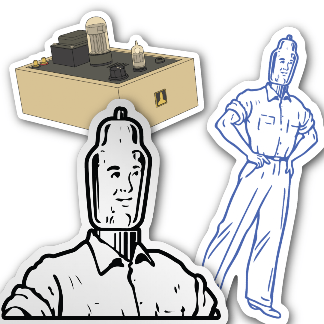 Bottlehead Sticker Pack